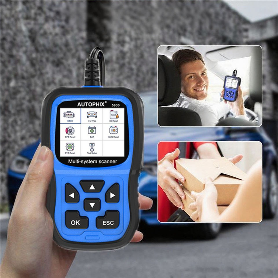 Autophix 5600 Professional OBD2 Oil Reset Car Diagnostic Tool for VW ...