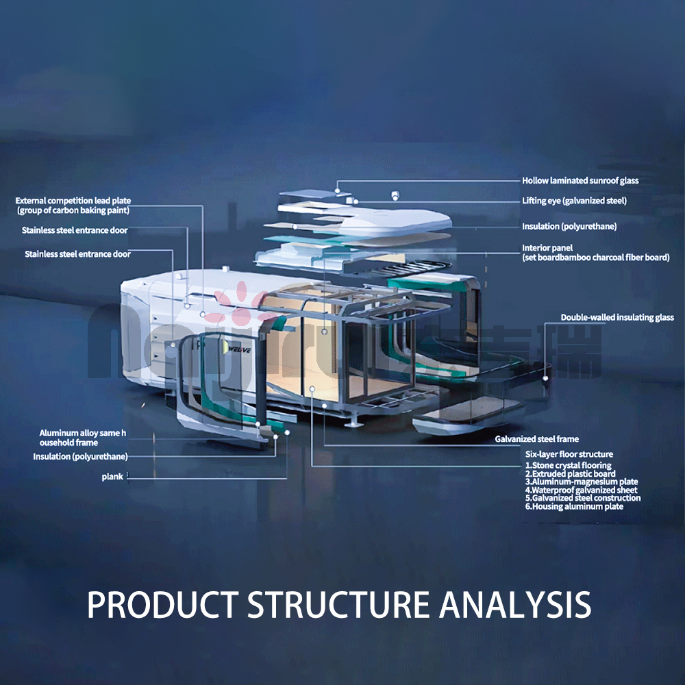 Volferda Capsule House Pricing - Custom Modern Design - Steel Structure