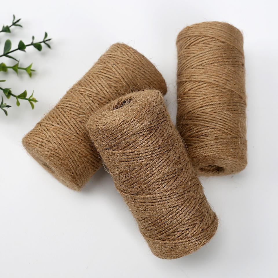 Jute Rope Cord Hemp 1-6mm Thick Diy Handmade Knitting Vintage ...