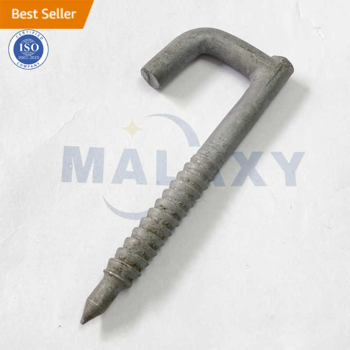 MALAXY Cheap Price Hot DIP Galvanized J Type Hook Drive