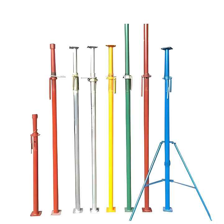 Q235 Steel Industrial Formwork Adjustable Telescopic Jacks Steel ...