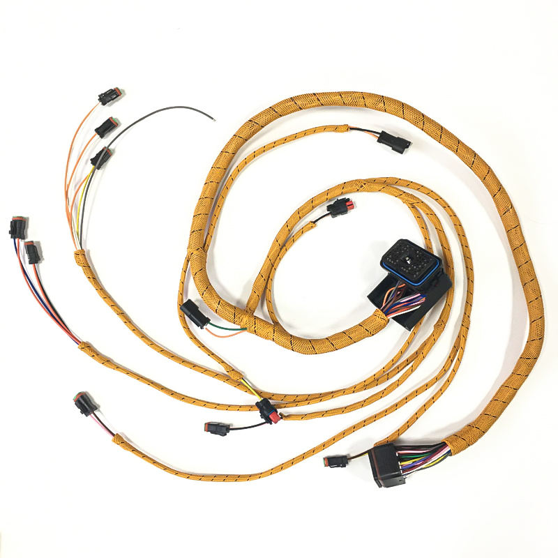 Excavator Wiring Harness D6E D7E Engine Start Test Line Volvo Test Line ...