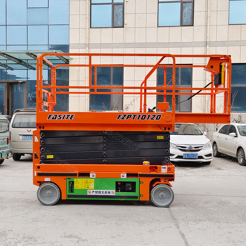 Fasite Hydraulic Self Propelled Scissor Man Lift with 10m High and ...