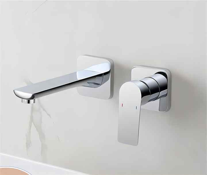 Basin Faucets - Concealed Mount Mixer for Modern Bathroom