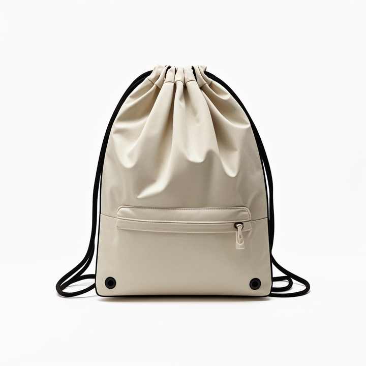 Custom Logo Drawstring Backpack - Promotional Sports Bag