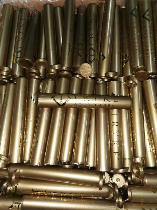 Custom Printing 116mm 109mm Child Proof Plastic Vials Tube Pre Rolling ...