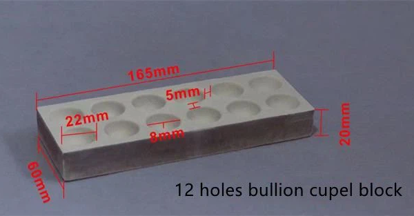 Fire Assay Flux Magnesia Cupels Crucible 12 Holes Cupel Blocks| Alibaba.com