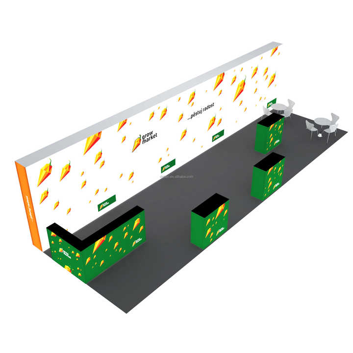 Seg Pop up Trade Show Booth Banner - Custom Display Solutions