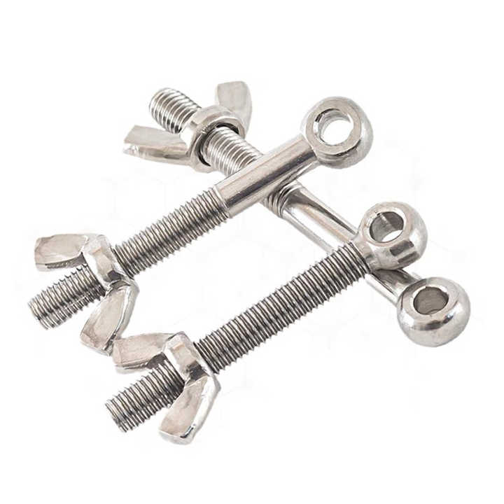 DIN444 Long Eye Bolt M12 Screw Swing Bolts Stainless Steel
