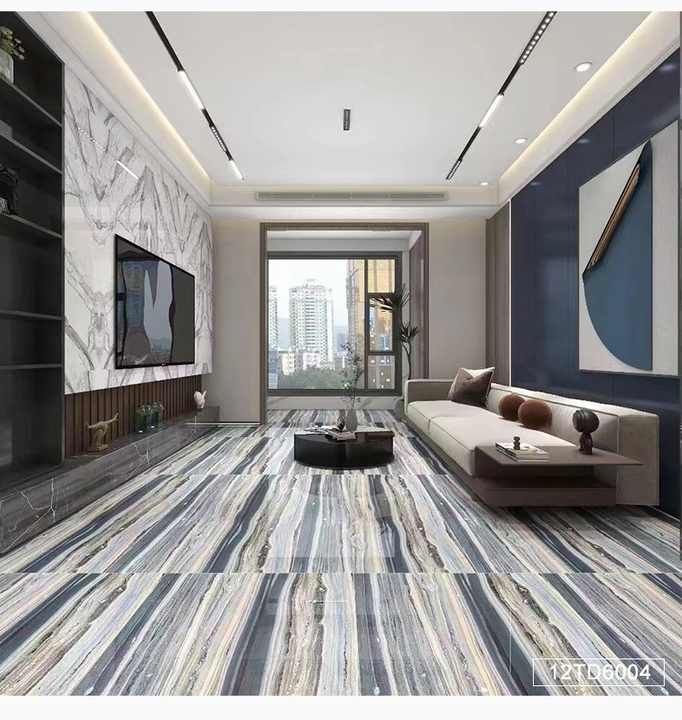 600x1200mm Polished Porcelain Tiles - Luxury & Durability