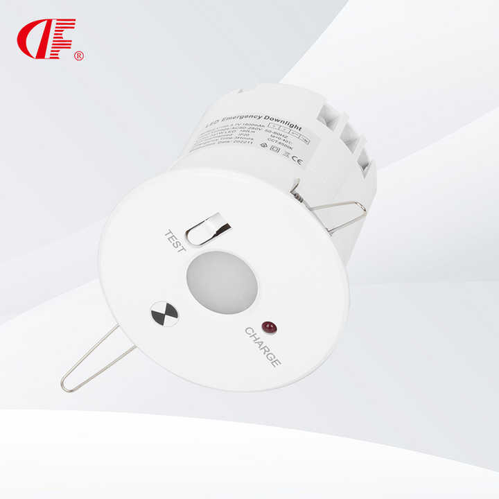 2W3H Ceiling Recessed LED Emergency Downlight UFO with Built-in Li-ion ...
