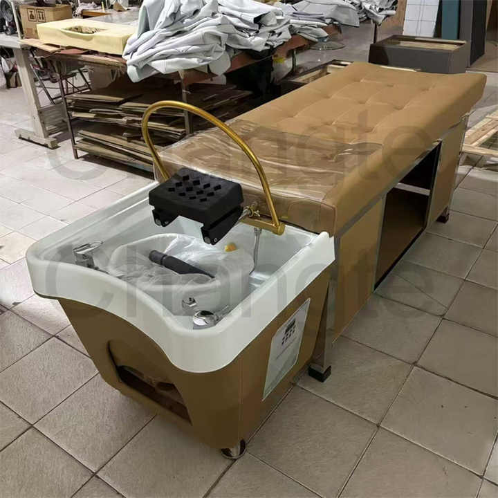 Modern Luxury Head Spa Bed for Beauty & Massage Salons Water Therapy ...