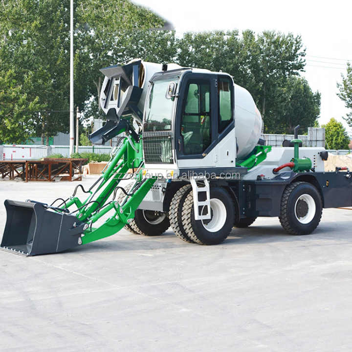 SINOMA Self Loading Concrete Mixer Truck - High Efficiency