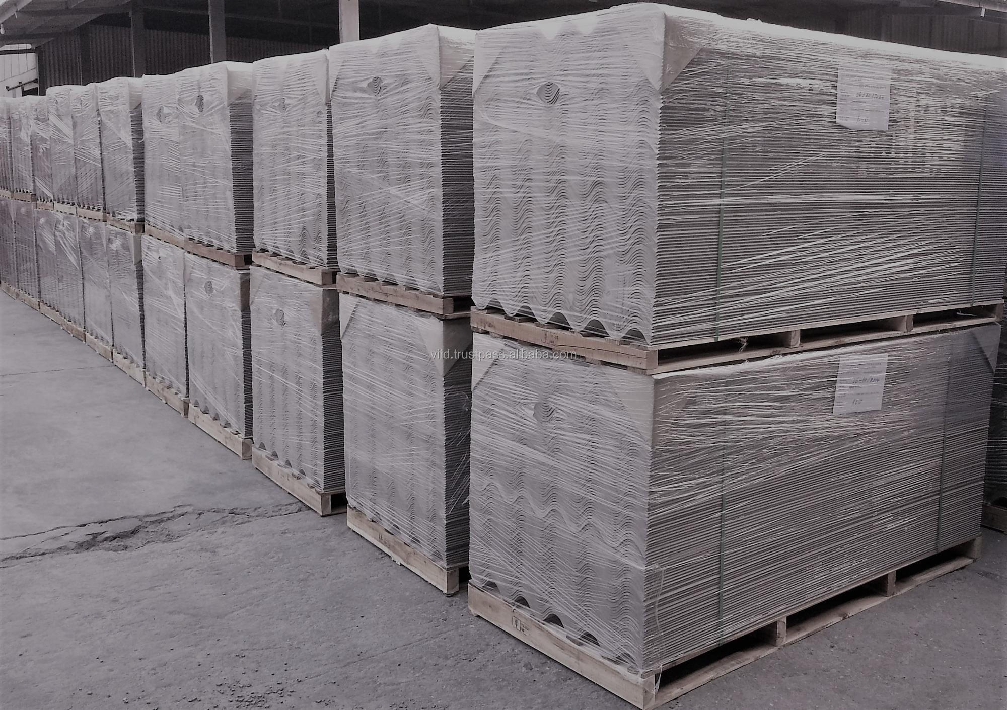 Corrugated Fiber Cement Sheets - Cement Roofing Sheets for Durable ...