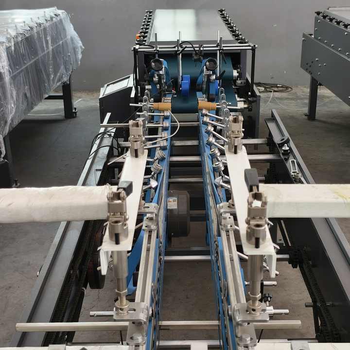 Electrically Driven Automatic Folder Gluer Corrugated Cardboard Folding ...