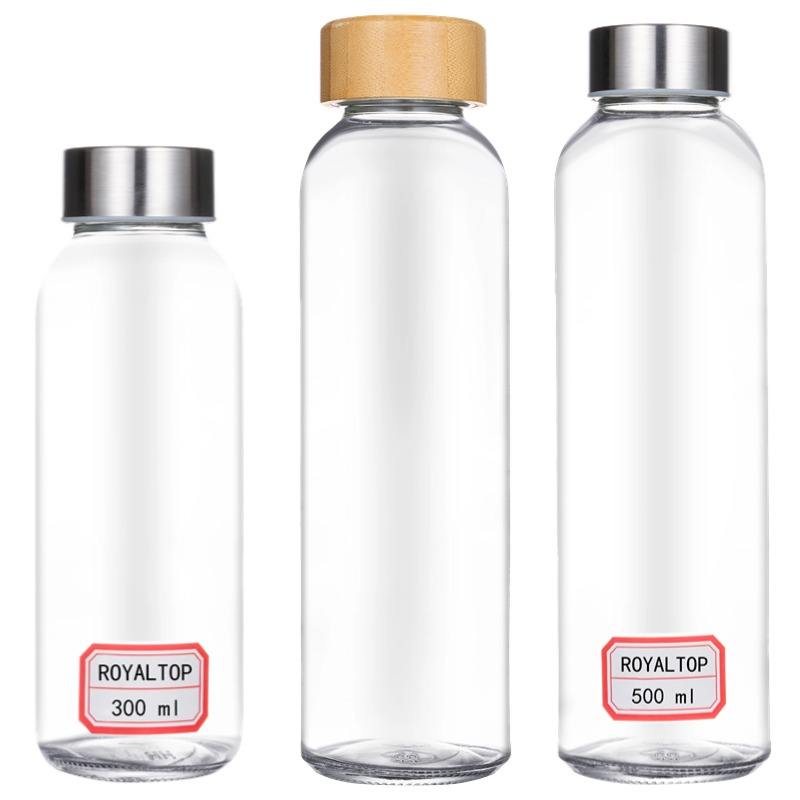 Bulk Bamboo Lid Metal Cap Water Container 150ml 300ml 420ml 500ml 750ml ...