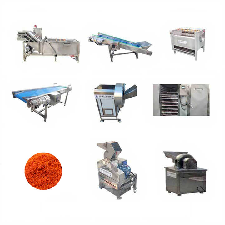Industrial Chili Powder Processing Line Automatic Chili Powder ...