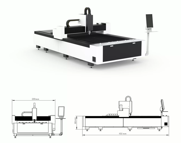 Laser Metal Cutting CNC Machine - Precision and Efficiency
