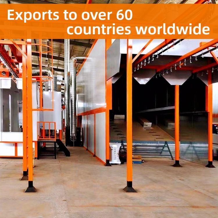 Small Powder Coating Line for Pipe Fittings Processing| Alibaba.com