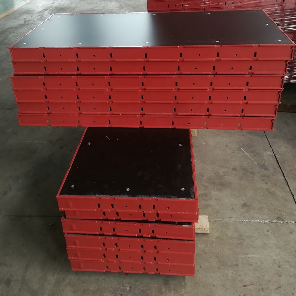 Reusable High Strength Steel Frame Plywood Formwork Panel for ...