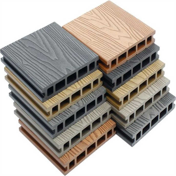Waterproof Outdoor WPC Decking Easy Installation Composite Wood-Plastic ...