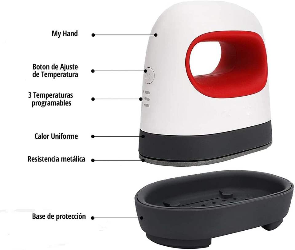 Portable Mini Heat Press Machine Handheld Sublimation Tool for Small ...