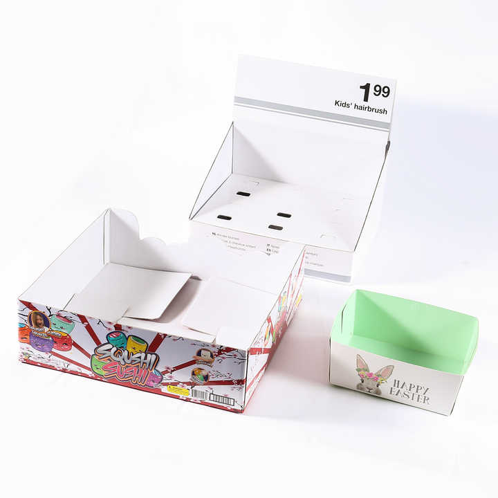 Cartoon Blind Box Display Pdq Countertop Supermarket Retail Counter ...