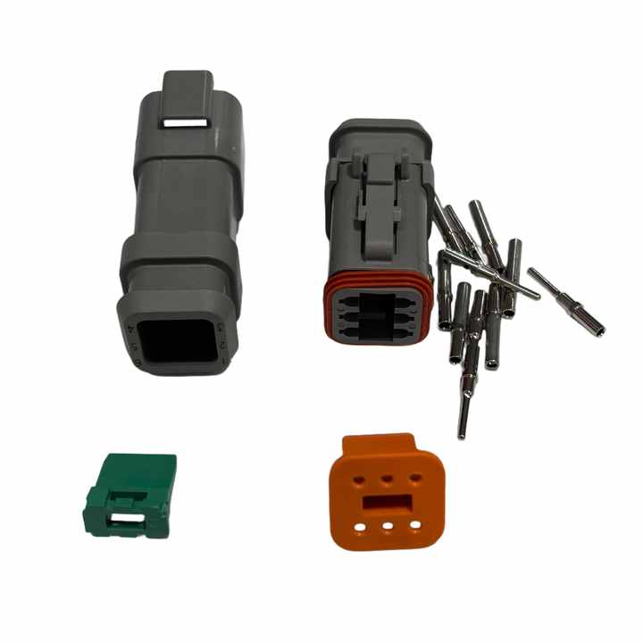 DT06-4S-E008 DT06-4P-E008 4/6/8/12 Pin DT Connector Male Car Connector Automotive Waterproof ...