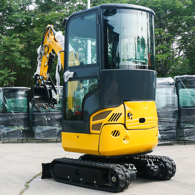1.8-ton Mini Tracked Excavator, Kubota Engine, Brand New Mini Excavator ...