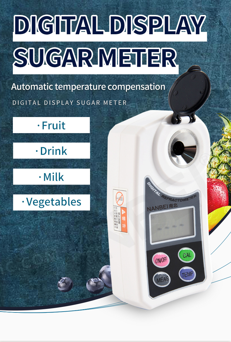 Thử Nghiệm Công Cụ Cầm Tay Di Động Tự Động Khúc Xạ Brix Saccharometer ...