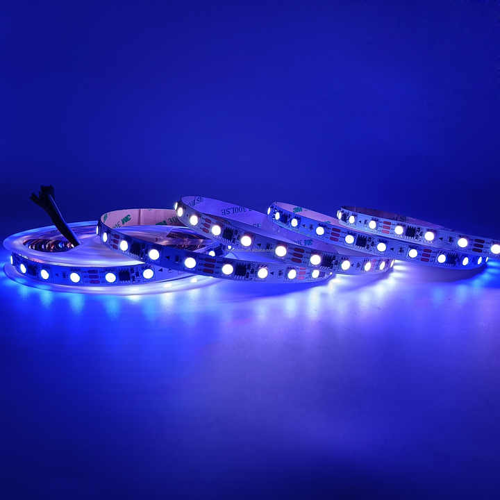 External IC SM16703 Arduino RGB LED Strip 12V/24V 10mm For Holiday ...