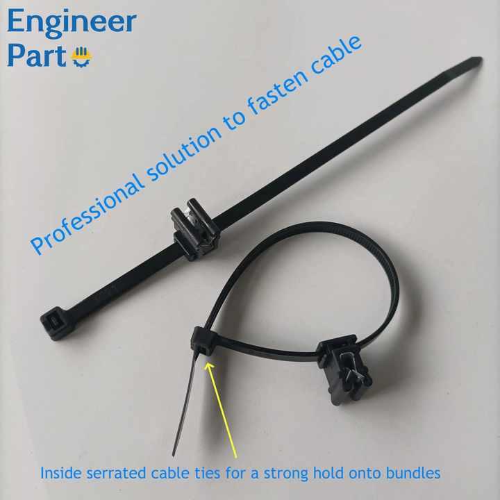 Nylon Cable Ties - Secure Solar Panels with Confidence