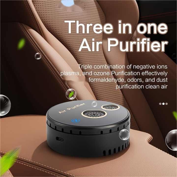 Negative ions and ozone store