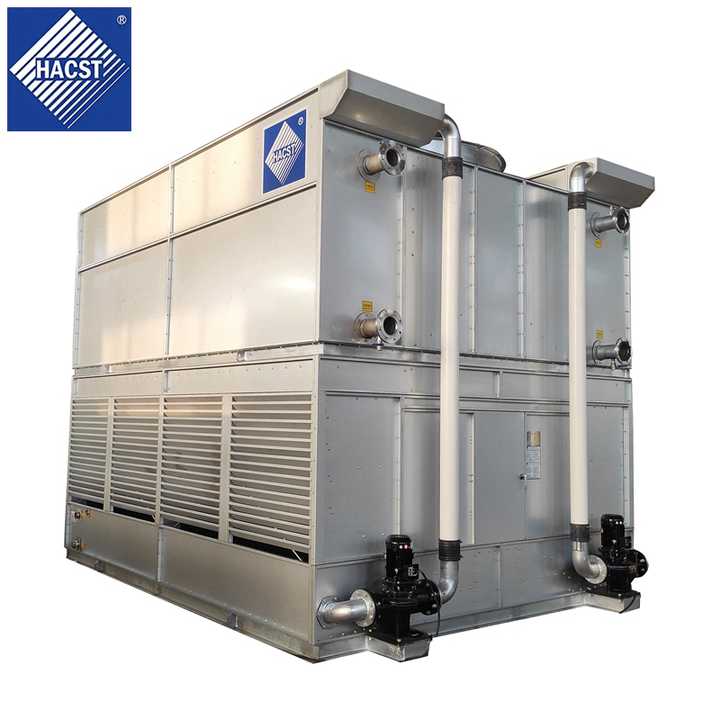 R717 NH3 Ammonia Refrigeration Cross Flow Evaporative Condenser ...