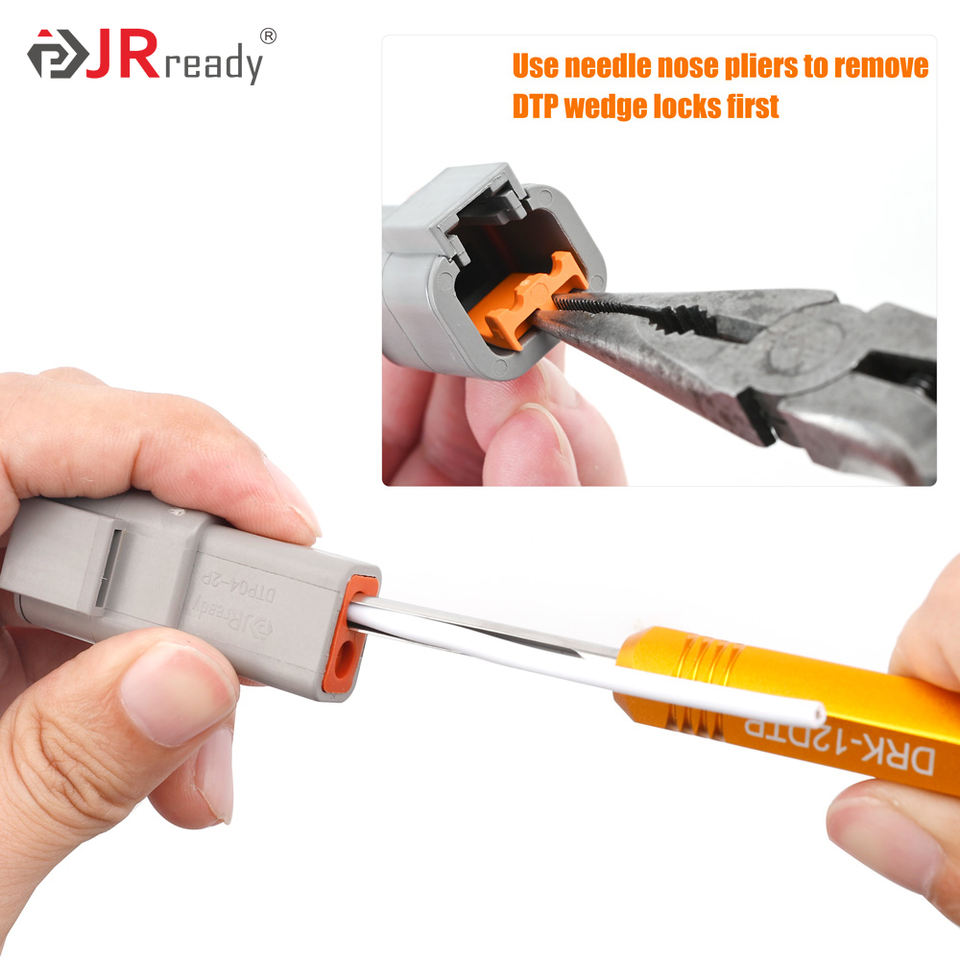 Jrready DRK-12DTP Insertion Tool - Deutsch 12# Terminal Removal