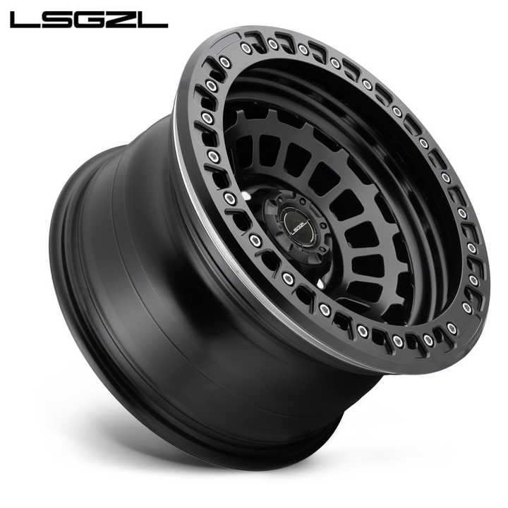 custom forged alloy off road beadlock car rim 15 16 17 18 19 20 inch ...