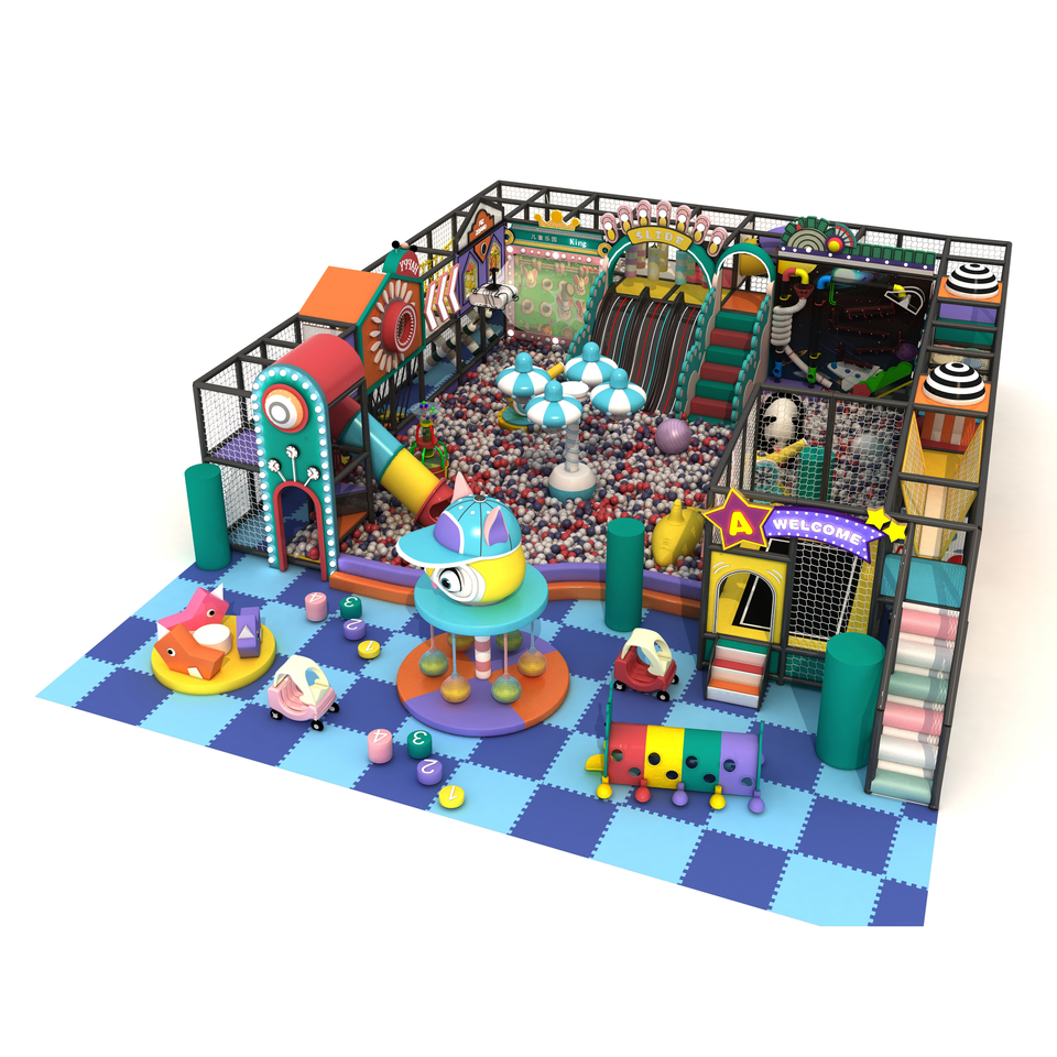 Hot Sale Indoor Playground Equipment Big Soft Play for Children for ...