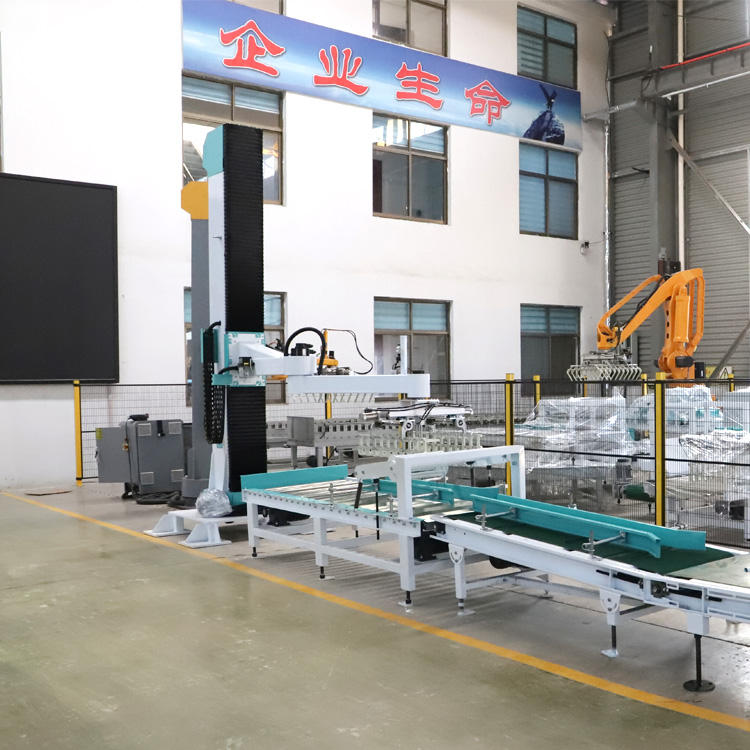 Automatic Industrial Robot Pallet Stacker for Grain Seed Animal Food ...