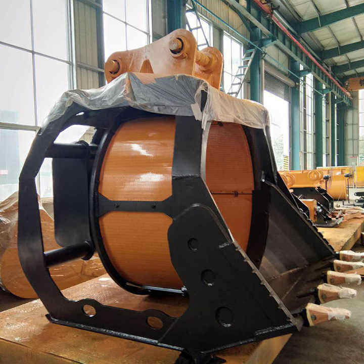 Sand Washing Drum Hydraulic Yellow China Doosan 220 Excavator 360 ...