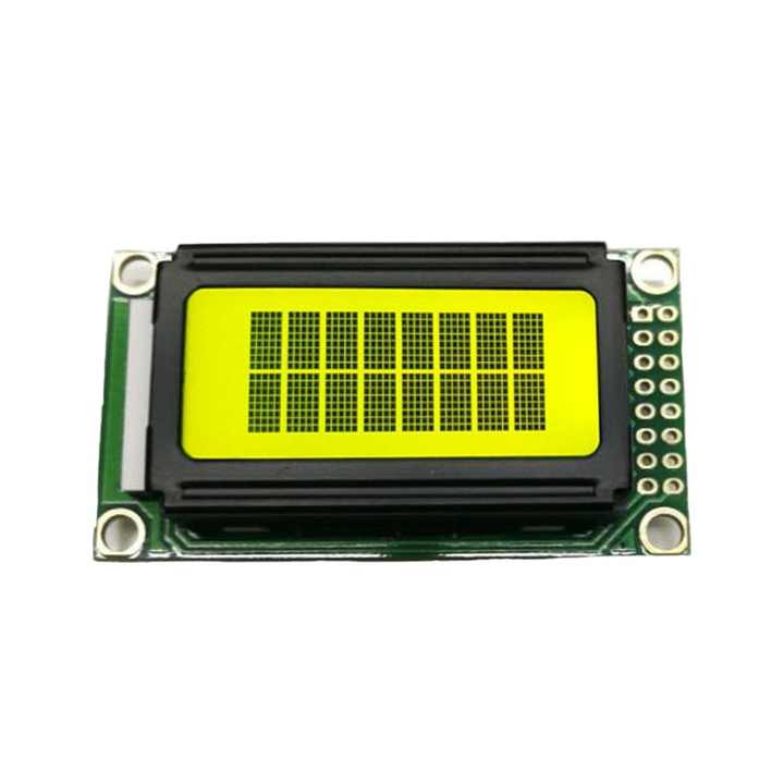 STN Positive, Yellow Green Transflective Screen Lcm 8*2 0802 8x2 ...