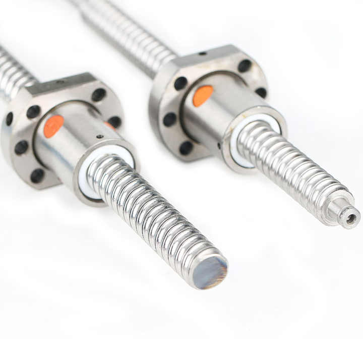 20mm diameter single nut double nut ballscrew ball screw 5mm 10mm pitch ...