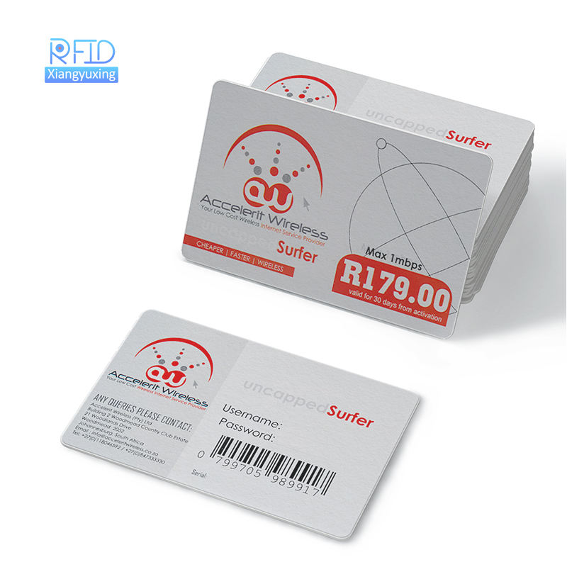ISO14443A Nfc Card Custom 13.56mhz RFID Passive Black Nfc Plastic Cards ...