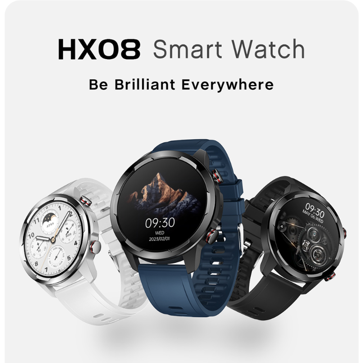 HX08 Smartwatch - Advanced Fitness Tracker for 2024