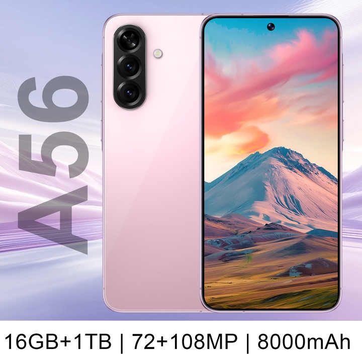 Original A56 Ultra Smartphone with 8GB RAM 512GB ROM 5G Mobile Phone HD ...