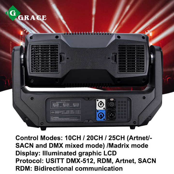 Igracelite RGB Pixel Panel LED Moving Strobe Light for Disco Party Club Bar DJ Show Stage ...