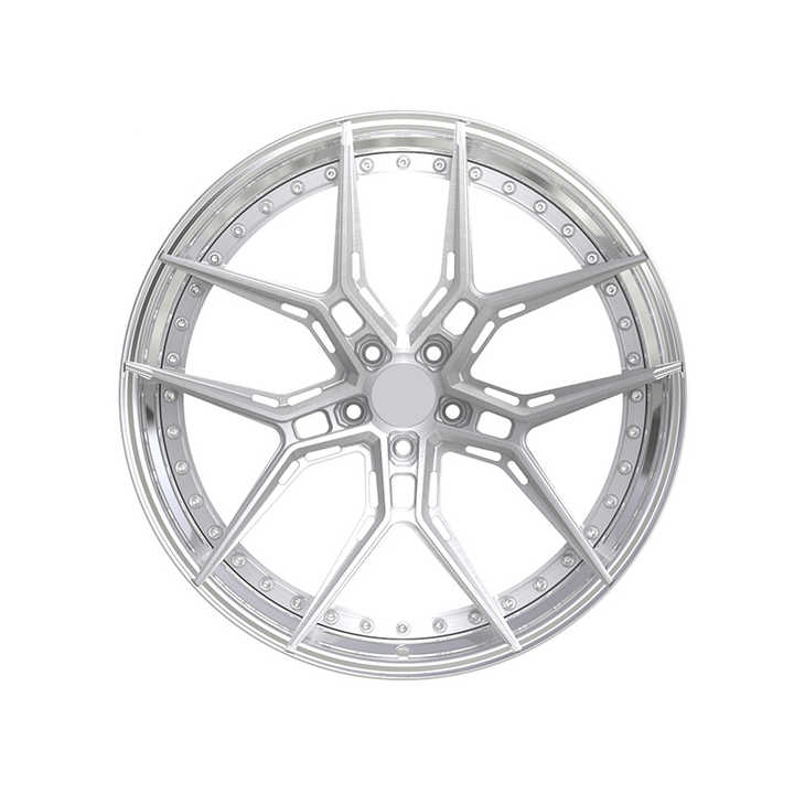 OEM Forged T6061 Wheel 5 and 6 Lug Bolts 17 19 20 22 24 26 Inch Chrome Deep Disc Sports Car Audi ...