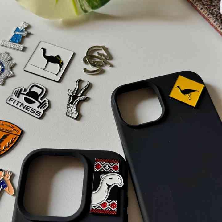 Custom Metal Sticker Ready Stock Fast Ship Design Your Own Logo Sticker ...