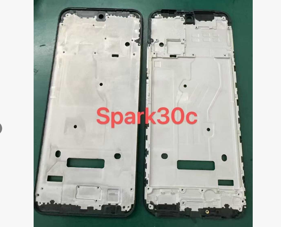 Original Front Housing LCD Display Frame for Tecno Spark 20C 30c GO 2 ...