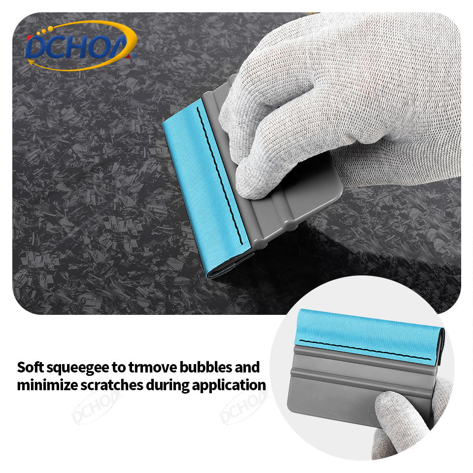 DCHOA Vinyl Wrap Tools Sewing Line Felt Squeegee for Car Wrapping ...