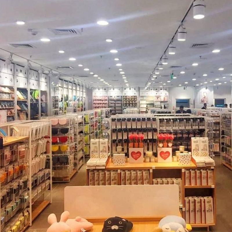 Miniso Store-Wide Custom Display Stand - Gondola Units